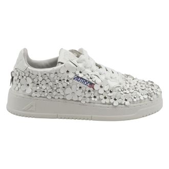 Autry Femme, Chaussures, Blanc, Taille: 38 EU Medalist Low Baskets