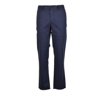Tommy Hilfiger Homme, Pantalons, Bleu, Taille: W31 Pantalon en m&eacute;lange coton lin