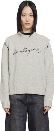 Maison Margiela Handwritten Knit Jumper