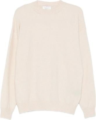 Laneus pull à col rond - Tons neutres