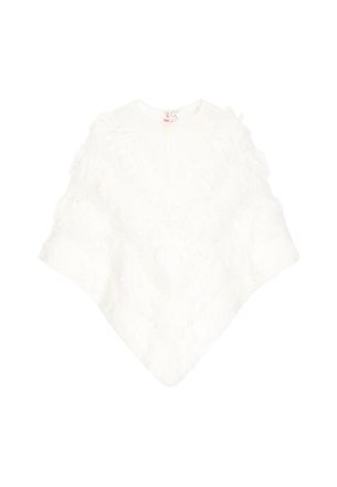 Izia Poncho Frauen Wei&szlig;