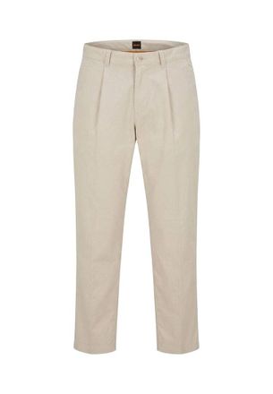BOSS Herren Chinohose ST_PLEATED
