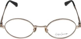 Yohji Yamamoto unisex, Accessoires, Jaune, Taille: 50 MM Yy035 Eyeglasses