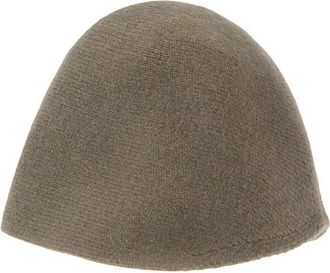 Uma Wang Caps & Mützen - Ribbed Cashmere Cloche Bucket Hat - Gr. S - in Grau - für Damen