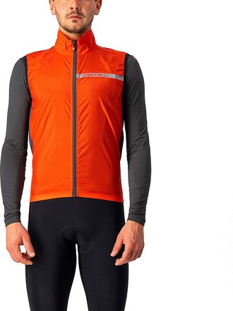 Castelli 4521512-656 Squadra ST. Vest Sports Vest Mens Feurig rot/dunkelgrau S