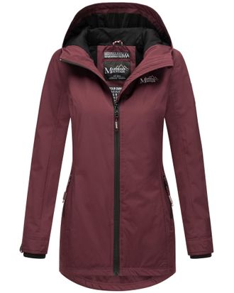 Marikoo Damen &Uuml;bergangsjacke Honigbeere mit Kapuze