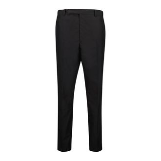 Prada Slim-Fit Baumwollhose - - Trousers - Herren - Schwarzk - S