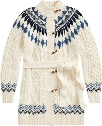 Polo Ralph Lauren Cardigan en laine m&eacute;lang&eacute;