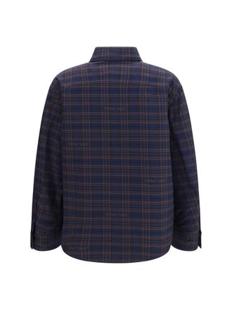 Off-white Padded Flannel Shirt - Blue