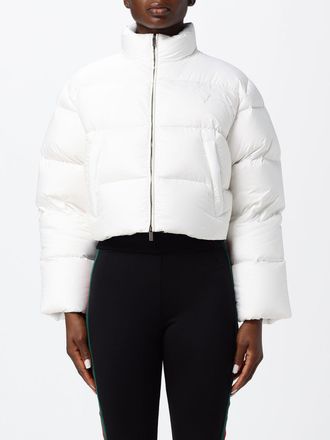 Gucci Doudoune courte en polyester avec col montant et fermeture zipp&eacute;e