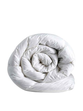 Italian Bed Linen PRESTIGE Italian Bed Linen Wei&szlig;e Winter Steppdecke, 100% Mikrofaser, Einzelne, 150x200cm