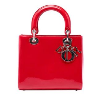 Dior Pre-owned Lady Dior - - Pre-owned - Damen - Rot - ONE SIZE