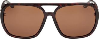 Guess Lunettes de soleil Gu00351 - unisex - Accessoires - Brun - Taille: 60 MM