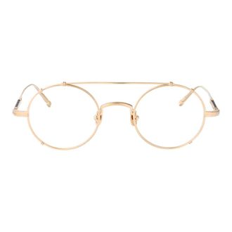 Matsuda Homme, Accessoires, Jaune, Taille: 46 MM Lunettes Optiques