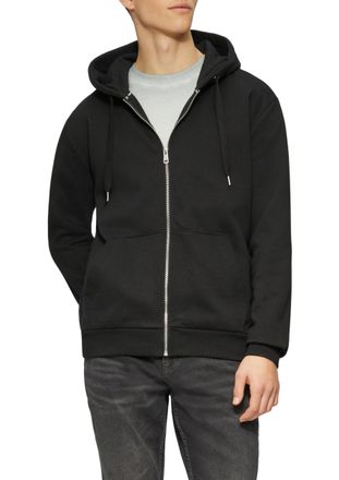 QS by s.Oliver Basic-Sweatjacke mit Kapuze