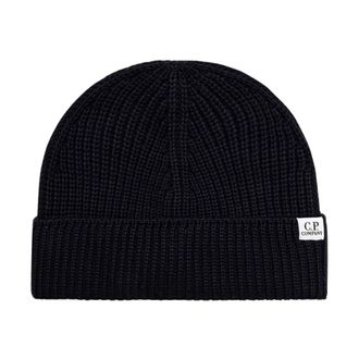 C.P. Company Fisherman Beanie - - Accessories - unisex - Schwarzk - ONE SIZE