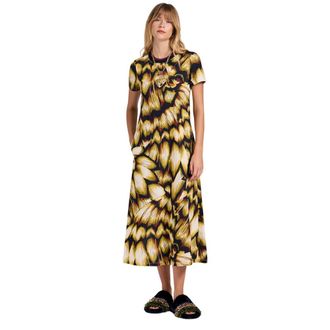 La DoubleJ Sportliches Swing-Kleid - - Dresses - Damen - Mehrfarbig - XL