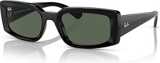 Ray-Ban Kiliane Bio-based Sonnenbrillen Schwarz Fassung Grün Glas 54-21
