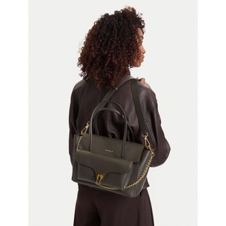 Coccinelle Handtasche Coccinelle T8A Coccinelledouble Beat E1 T8A 18 02 01 Khakifarben