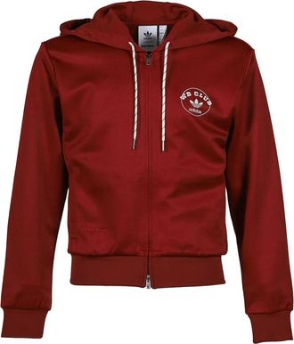 adidas Kapuzenjacke mit Rei&szlig;verschluss - COLLEGIATE BURGUNDY