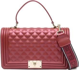 Marc Ellis Femme, Sacs, Rouge, Taille: ONE Size Sac à Bandoulière Rouge Matelassé