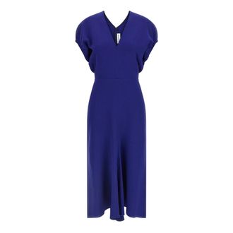 Victoria Beckham Damen, Kleider, Blau, MGr&ouml;&szlig;e