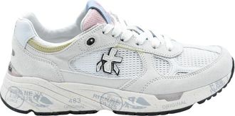 Premiata Femme, Chaussures, Blanc, Taille: 38 EU Baskets