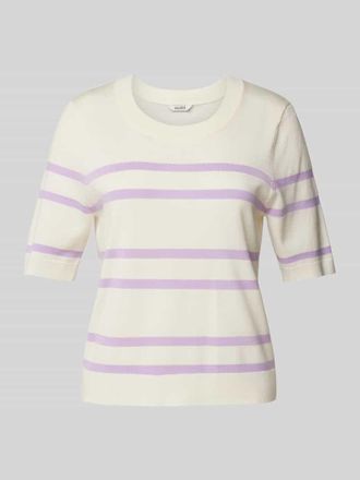 Mbym Strickpullover mit Rundhalsausschnitt Modell Carla