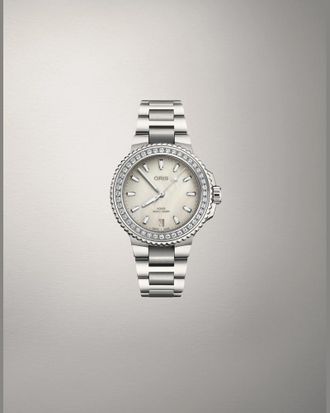 Oris Aquis Date Diamonds 36,5mm Damenuhr 01 733 7792 4956-07 8 19 05P