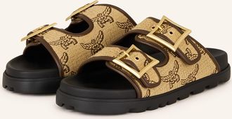 MCM Mcm Pantoletten beige