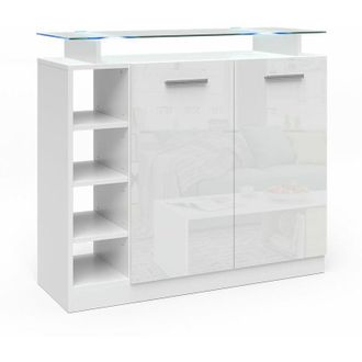 Vicco Kommode Asti, Weiß, 97 x 87 cm Vicco