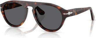 Persol unisex, Accessoires, Brun, Taille: 53 MM Po3370S Lunettes de soleil