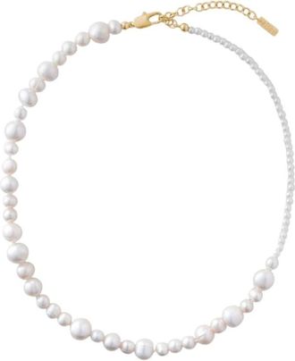 &Eacute;liou Femme, Accessoires, Blanc, Taille: ONE Size Isola Necklace