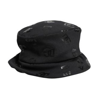 Dolce & Gabbana Luxuri&ouml;ser Monogramm Bucket Hat in Schwarz - - Accessories - Damen - Schwarzk - ONE SIZE
