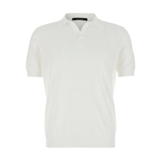Tagliatore Homme, Tops, Blanc, Taille: XL Polo Tricot&eacute;