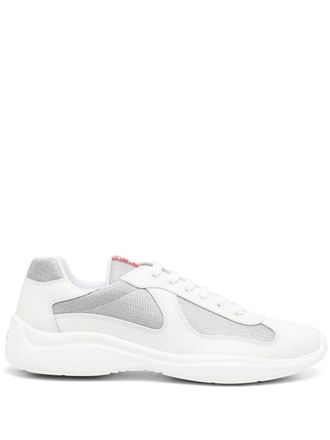 Prada baskets Americass Cup - Blanc