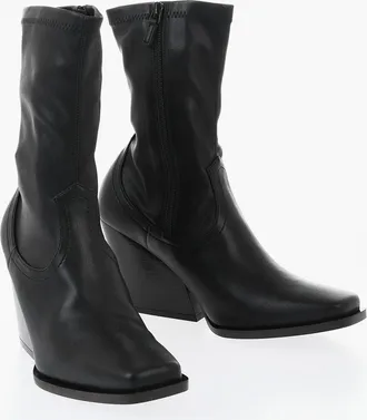 Stella McCartney Western-Stiefeletten COWBOY aus Eco-Leder 10cm Stella McCartney