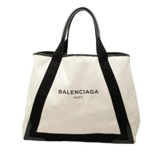 Balenciaga Pre-owned Navy Cabas - - Pre-owned - Damen - Wei&szlig; - ONE SIZE