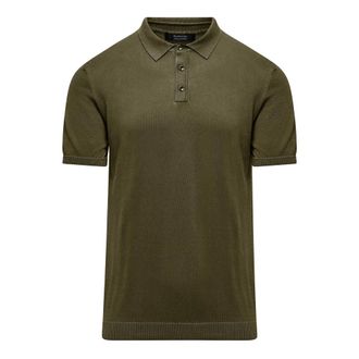 Bomboogie Homme, Pulls, Vert, Taille: S Pull Polo avec Col