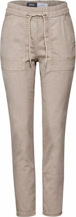 Cecil Slim-Fit-Hose - - Trousers - Damen - Braun - XL