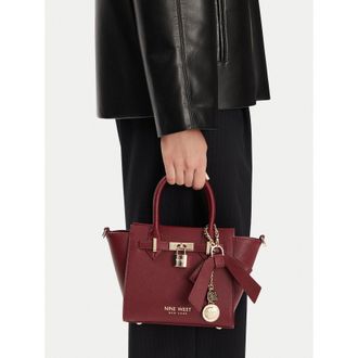 Nine West Handtasche Nine West CEO-Chelsea-Charm-I-LX10187 Dunkelrot