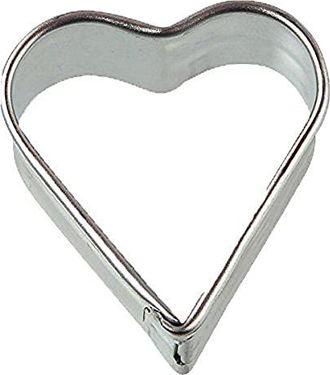 Zenker Ausstecher Herz Patisserie, Weihnachtsausstecher für Plätzchen, Ausstechform für Kekse und Fondant, hochwertiger Keksausstecher, Küchenhelfer aus Edel
