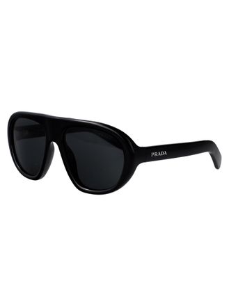 Prada Womens Sunglasses 0pr C05s Black Acetate