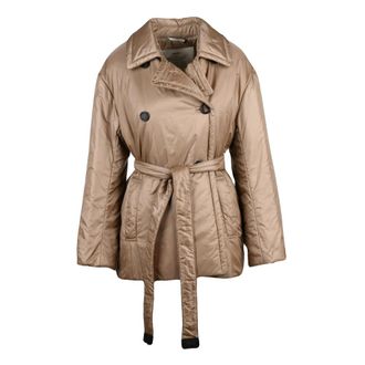 Max Mara Calla Coat - - Jackets - Damen - Beige - M