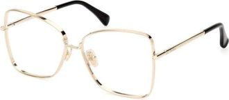 Max Mara Femme, Accessoires, Jaune, Taille: 56 MM Mm5140 032 Lunettes