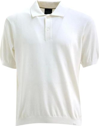 Paul & Shark Homme, Tops, Blanc, Taille: S Polo Chemises