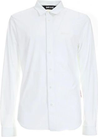 Just Cavalli Homme, Chemises, Blanc, Taille: 2XL Just Cavalli Chemises