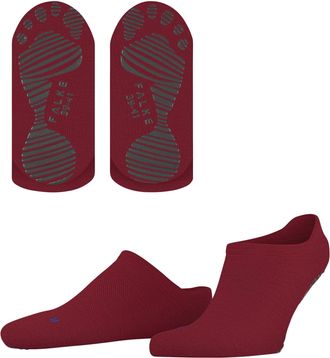 Falke Unisex Stoppersocken Cool Kick U Hp weich atmungsaktiv schnelltrocknend rutschhemmende Noppen 1 Paar, Rosa Red Pepper 8074, 39/41 EU