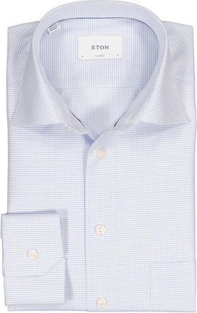 Eton Herren Hemd blau