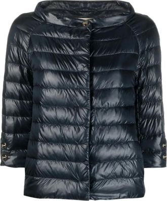 Herno Femme, Vestes, Bleu, Taille: 36 FR Veste matelass&eacute;e en duvet de plumes